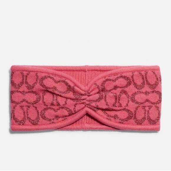 Coach | Accessories | Coach Signatureknit Headband New With Tag | Poshmark